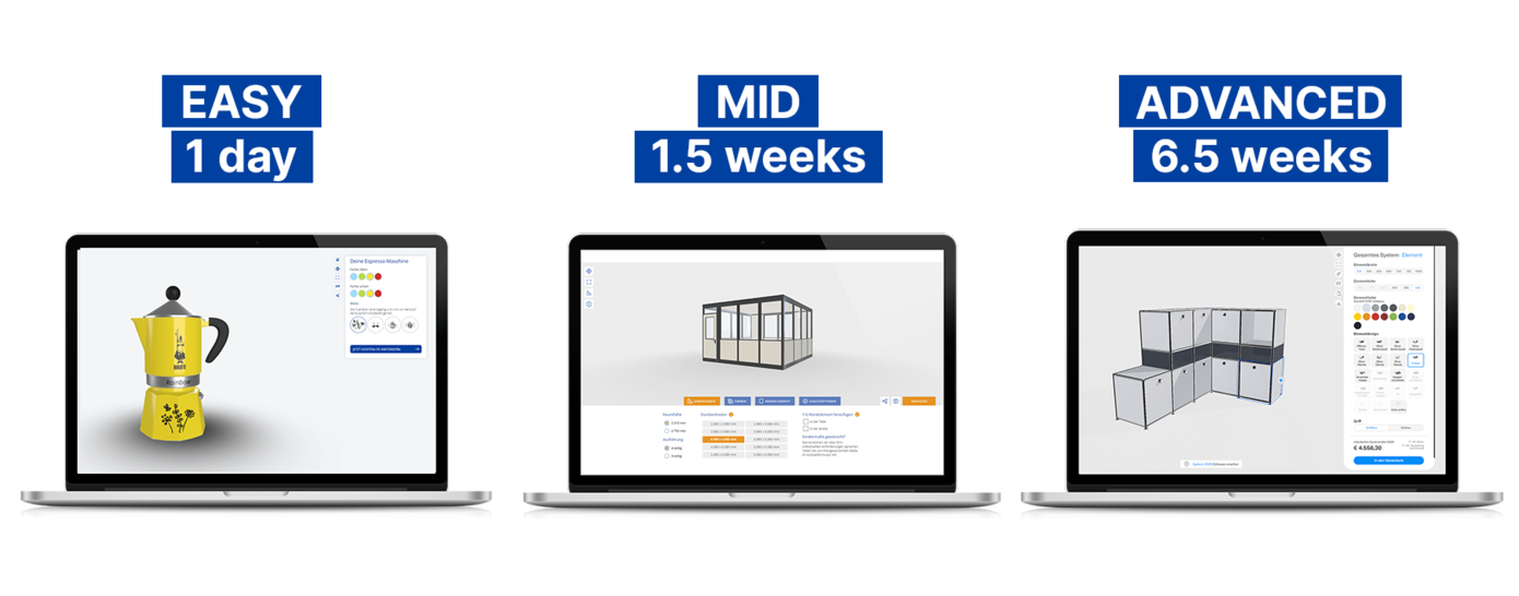 Create a configurator now with the platform | Combeenation