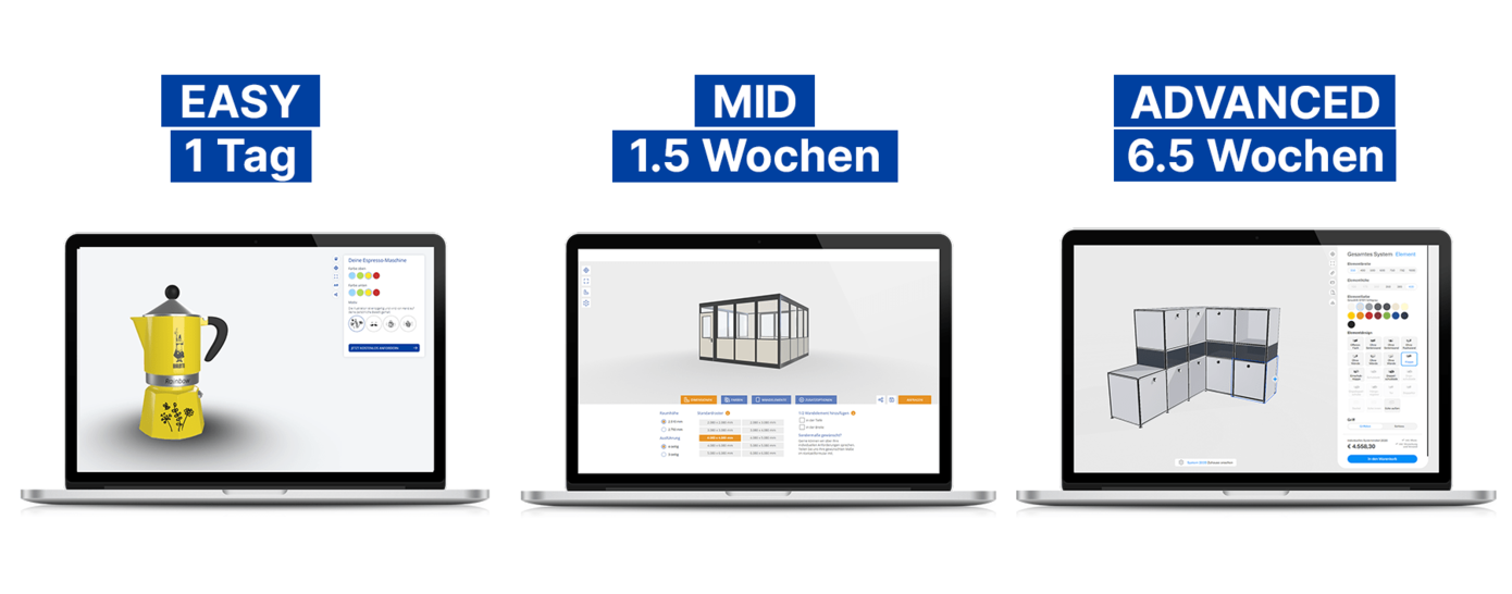 Jetzt mit Plattform einen Konfigurator erstellen | Combeenation