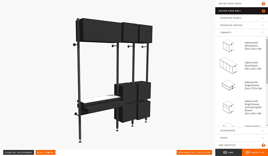 System shelf configurator from the leading supplier | Combeenation